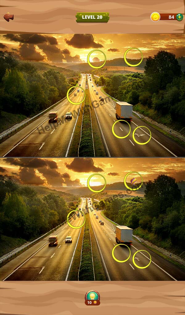 Find The Difference – Spot the Difference – Level 20 | HelpMeWithGames