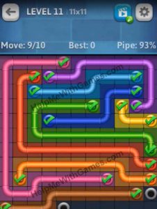 Line Puzzle: Pipe Art – All The Answers – Size 11 -Levels 11 to 20 ...